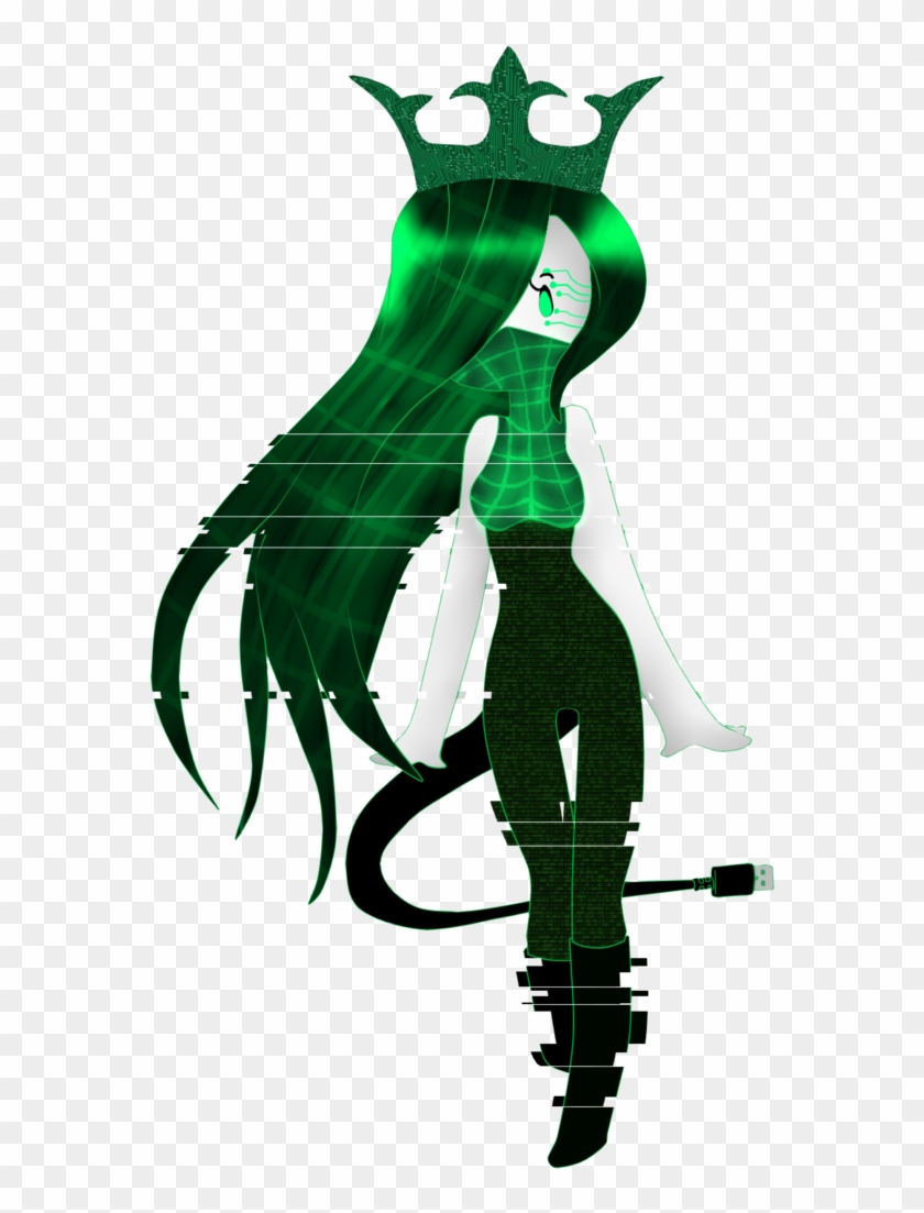 [custom Virus Princess By Hordeofcharacters - Black And White Crown ...